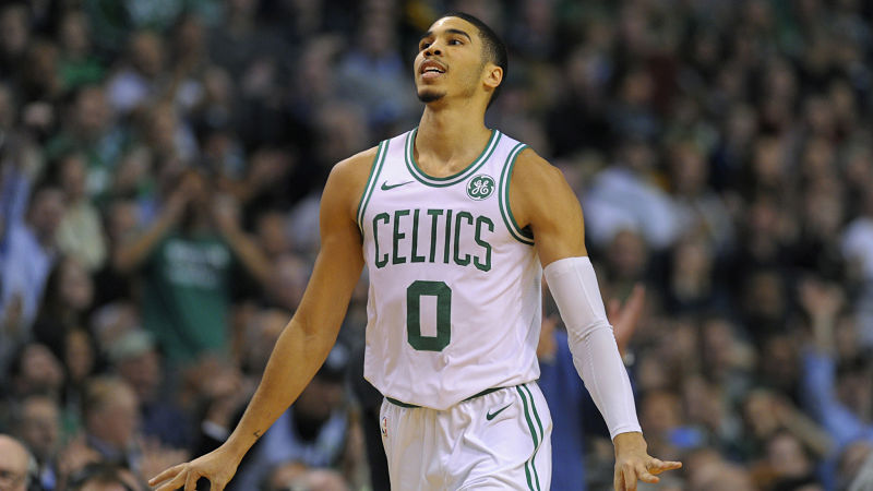 Watch Celtics Rookie Jayson Tatum Score On Jrue Holiday With Sweet ...