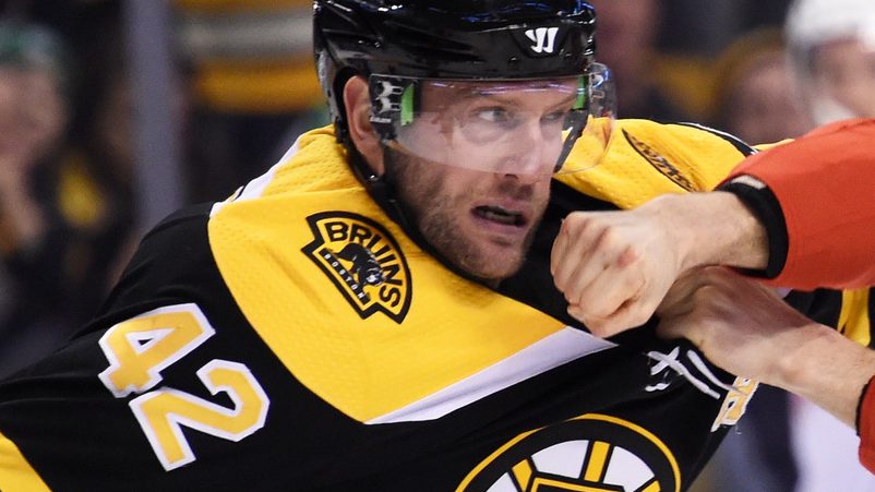 Bruins' David Backes Suspended Three Games For Hit On Frans Nielsen ...