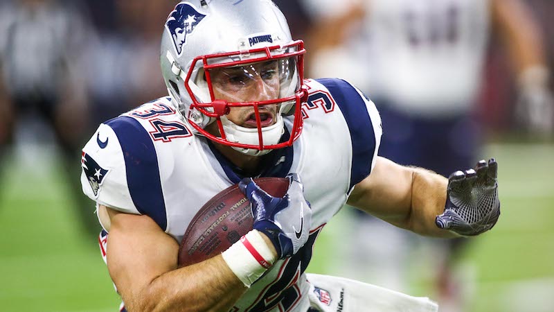 Rex Burkhead No Guarantee To Return To Patriots In Competitive Market ...