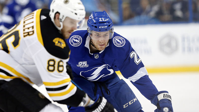 Brayden Point Gives Lightning Early Lead Vs. Bruins With Slick Wrist ...
