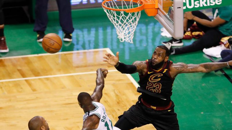 Watch LeBron James Meet Terry Rozier At Rim With Incredible Game 7 ...