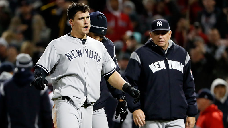 Yankees' Tyler Austin Doesn't Expect Bad Blood During Red Sox Series ...