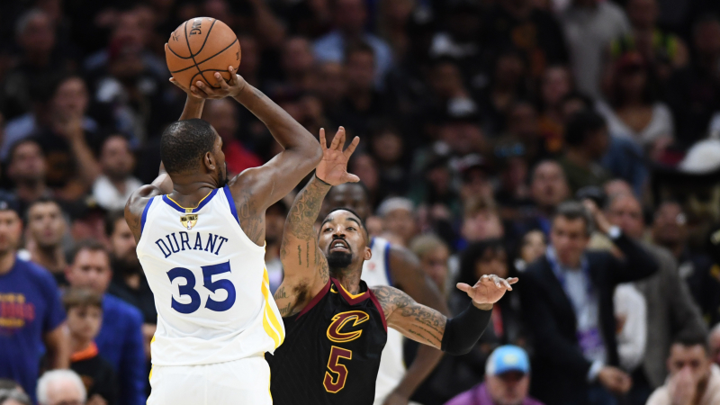 Kevin Durant's Game 3 Dagger Eerily Similar To 2017 NBA Finals 3 ...