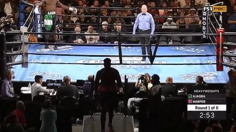 Boxer Curtis Harper Gets DQ'd For Leaving Ring In Protest After Opening ...