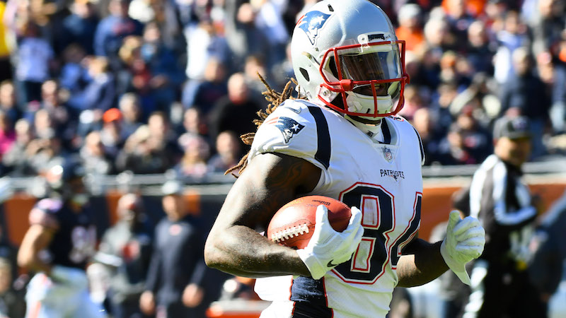 Receiver Cordarrelle Patterson Starts For Patriots At Running Back ...