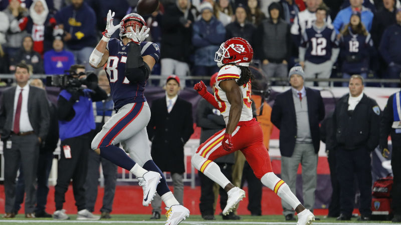 Rob Gronkowski Breaks Down Game-Breaking Catch After Win Over Chiefs ...
