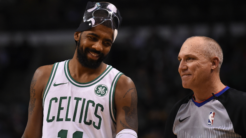 Shaquille O'Neil Tries Kyrie Irving's Unreal Balancing Act; Results ...