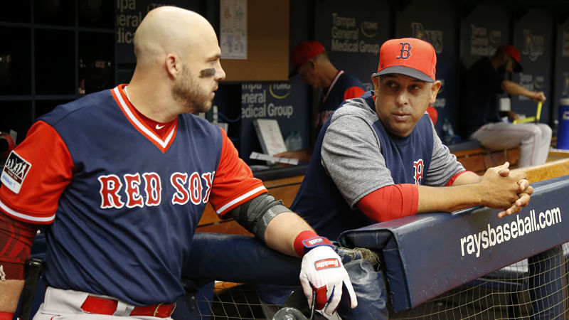 Steve Pearce Highlights One Reason He Enjoys Playing For Alex Cora ...