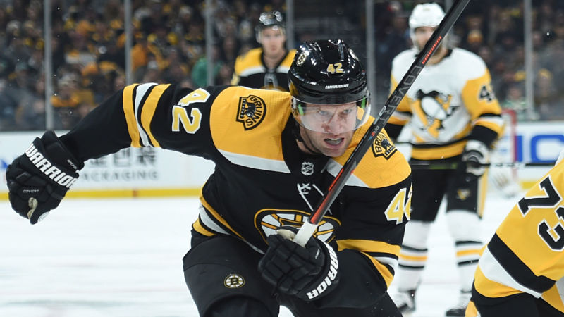 Bruins' David Backes More Than Ready If Called Upon For Game 2 Vs ...