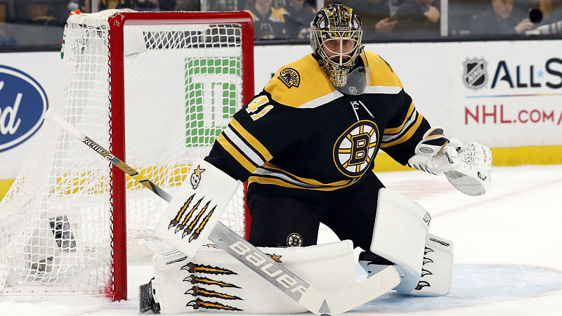 Bruins' Jaroslav Halak Robs Predators' Craig Smith With Clutch Pad Save ...