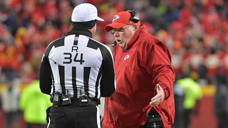 Andy Reid Criticizes Refs For Decisive Offsides Call In AFC Title Game ...