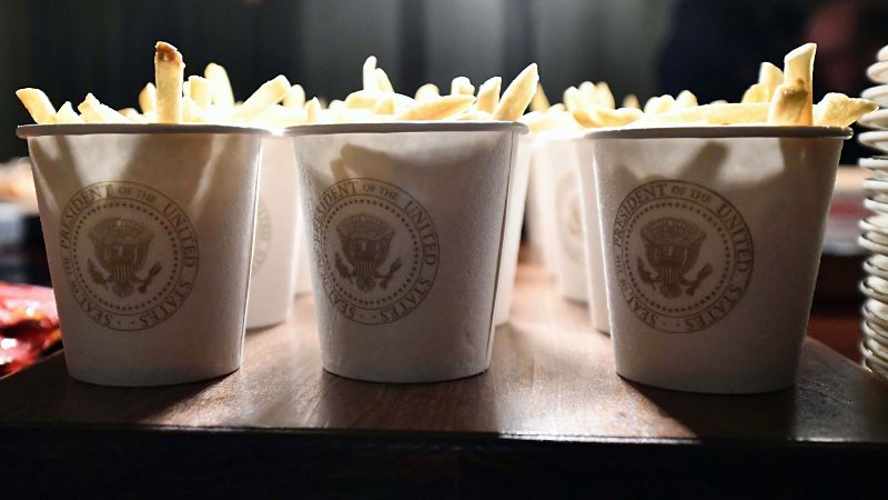 Here's Donald Trump's Fast Food Spread From Clemson's White House Visit ...
