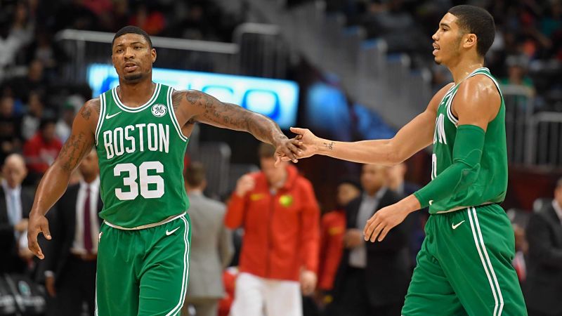 Celtics' Marcus Smart Shows Off Spot-On Jayson Tatum Impersonation ...