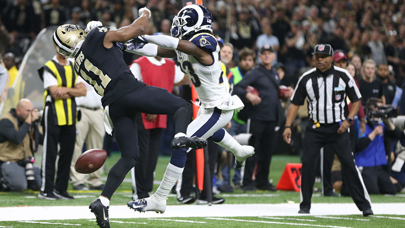 NFL Official Gave Explanation On Rams-Saints No-Call Without Seeing ...