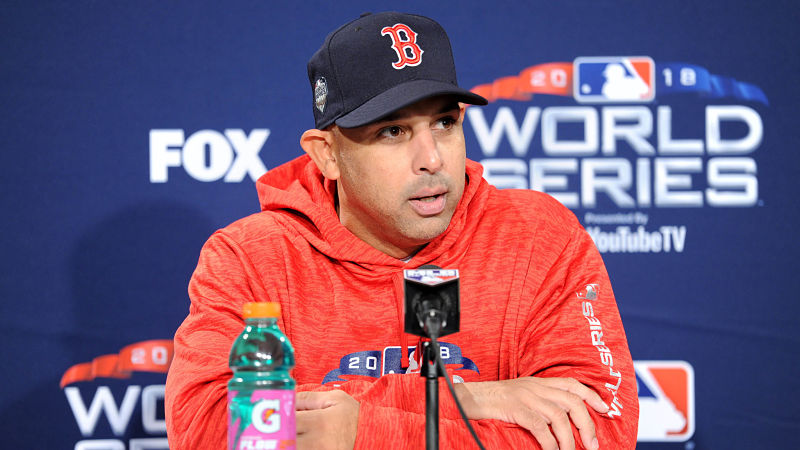 Alex Cora Delivers Touching Tribute To Nick Cafardo At Press Conference ...