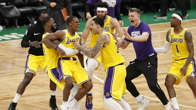 Rajon Rondo Becomes Lakers Hero In 'Surreal' Moment At TD Garden - NESN.com
