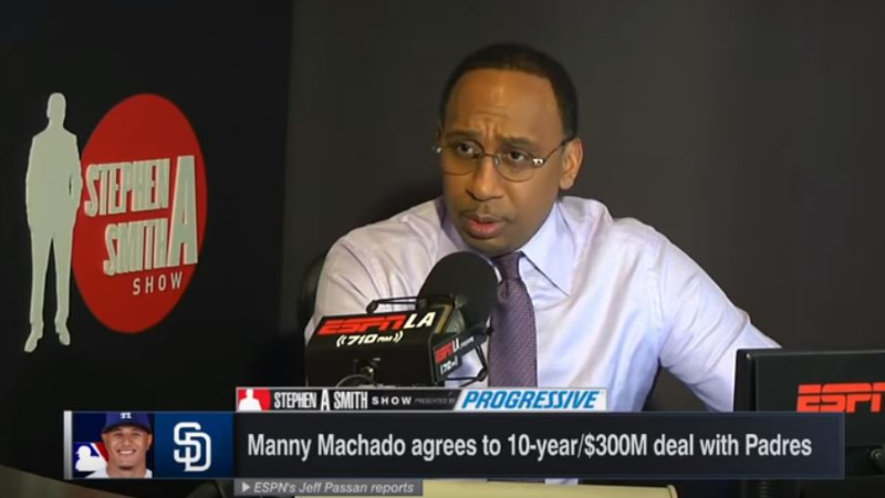 Stephen A. Smith Rips Yankees In Massive Rant After Manny Machado Deal ...