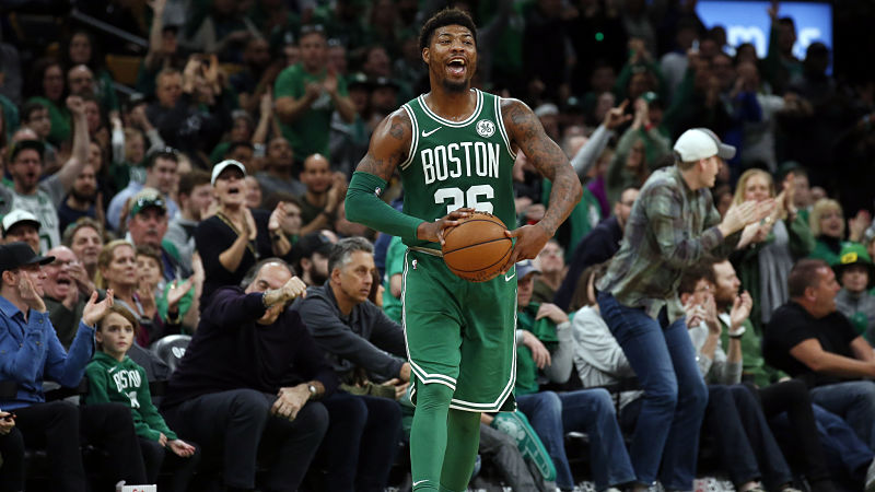Watch Marcus Smart's Legendary Flop On Its Three-Year Anniversary ...