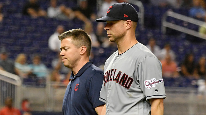 Corey Kluber Sustains Fractured Arm After Absorbing 102 MPH Comebacker ...