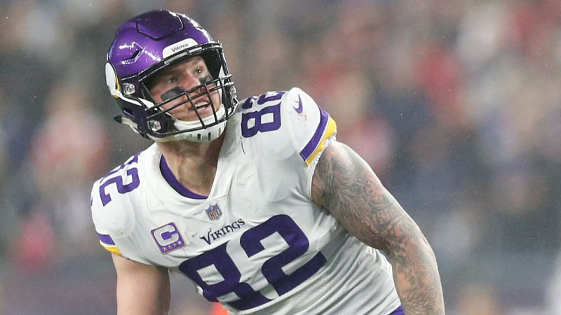 Kyle Rudolph Says Vikings Have Offered Him Extension Ahead Of OTAs ...