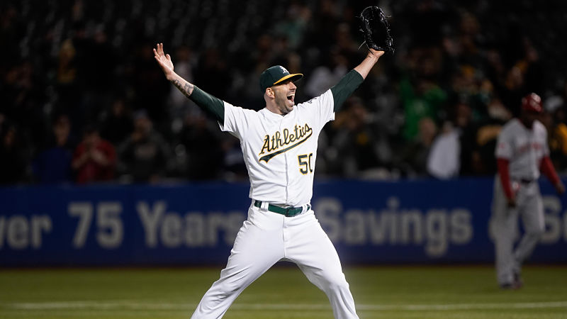 Watch Athletics Pitcher Mike Fiers Complete Second Career No-Hitter ...