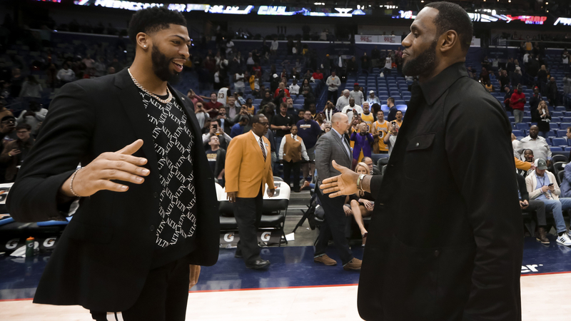 Anthony Davis Mural Painted In Los Angeles Hours After Reported Deal ...