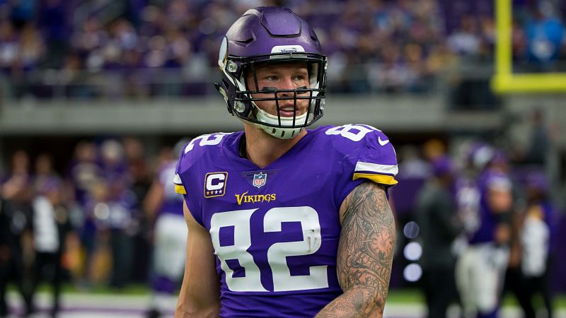 Vikings' Kyle Rudolph Addresses Legitimacy Of Patriots Trade Rumors ...