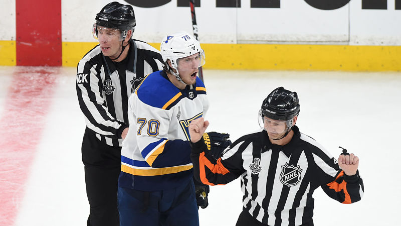 Blues Happy To Have Oskar Sundqvist Back For Game 4 After Suspension ...