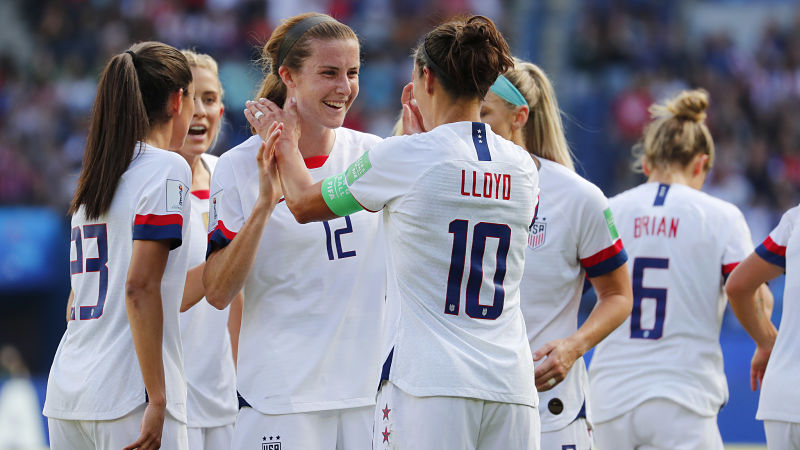 USWNT Advances To Knockout Round After Thrilling 3-0 Victory Over Chile ...