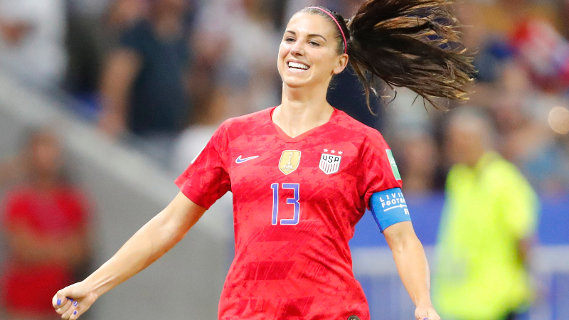 Alex Morgan (Sorta) Dishes On 'Tea' Celebration In Women's World Cup ...