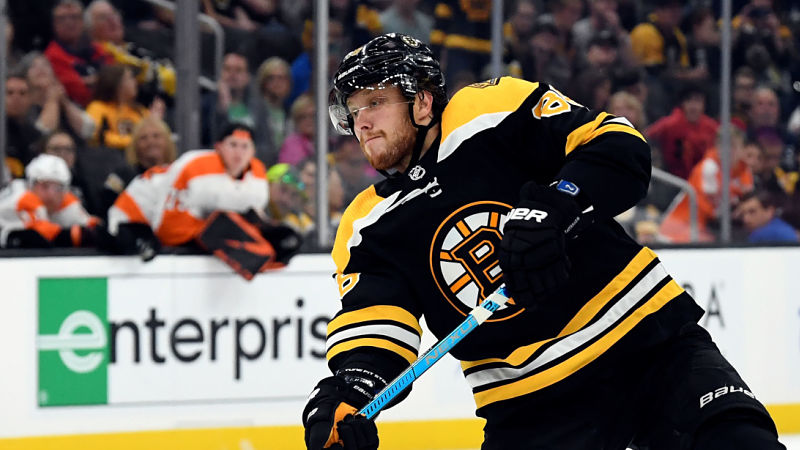 David Pastrnak Unleashes Crushing Check, Roofs Goal In Wild Sequence ...