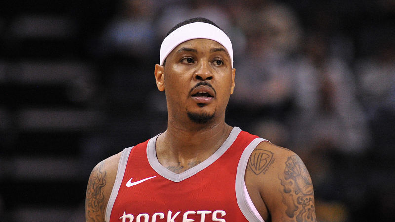 Carmelo Anthony Will Start In His Debut With Trail Blazers On Tuesday ...