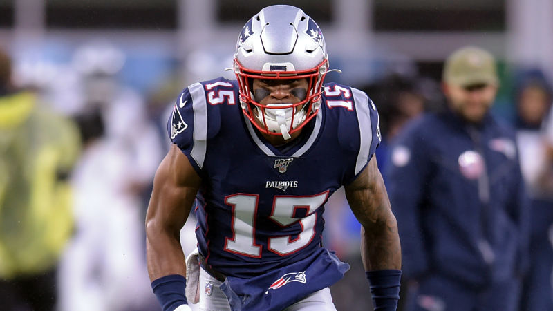 N'Keal Harry's First NFL Touchdown Really Fired Up Mohamed Sanu - NESN.com