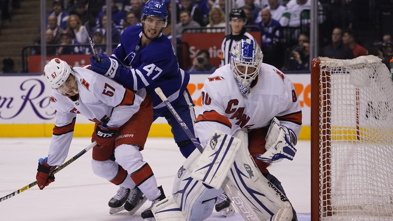 Hurricanes Turn To David Ayres, 42-Year-Old Emergency Goalie, Vs. Maple ...