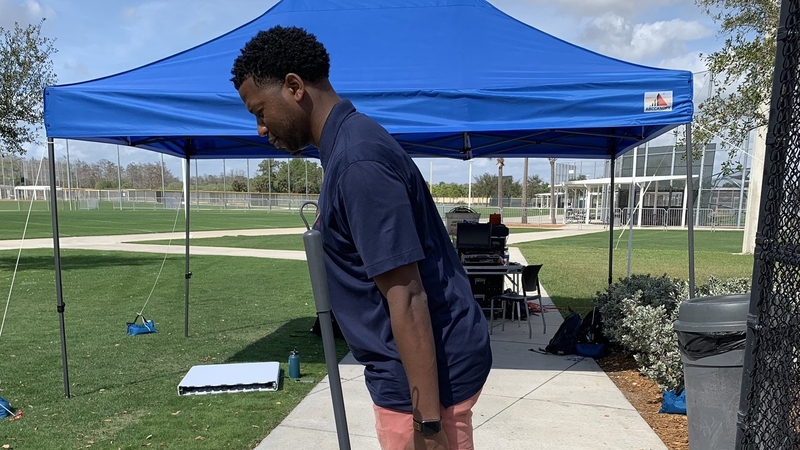 Jahmai Webster Catches Up With Red Sox Players On Zoom - NESN.com