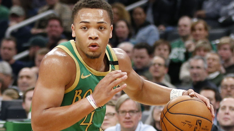 Watch Celtics' Carsen Edwards Dunk On James Harden, Russell Westbrook ...