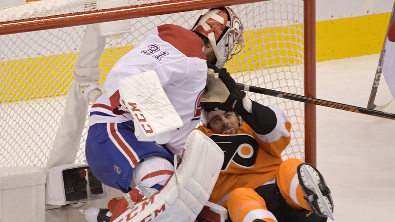Watch Canadiens' Carey Price Make Incredible Stick Save Vs. Flyers ...
