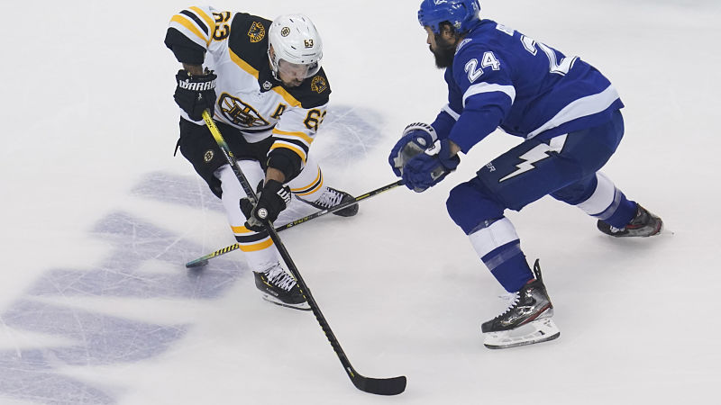 Watch Bruins' Brad Marchand Score Third Goal Of Game 1 Vs. Lightning ...
