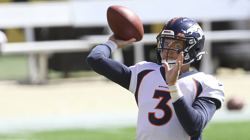 Drew Lock To Start Vs. Patriots? Broncos QB Trending In Right Direction ...