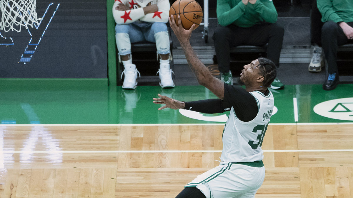 Celtics' Marcus Smart Discovers Shoulder Injury, Still Plans To Play ...