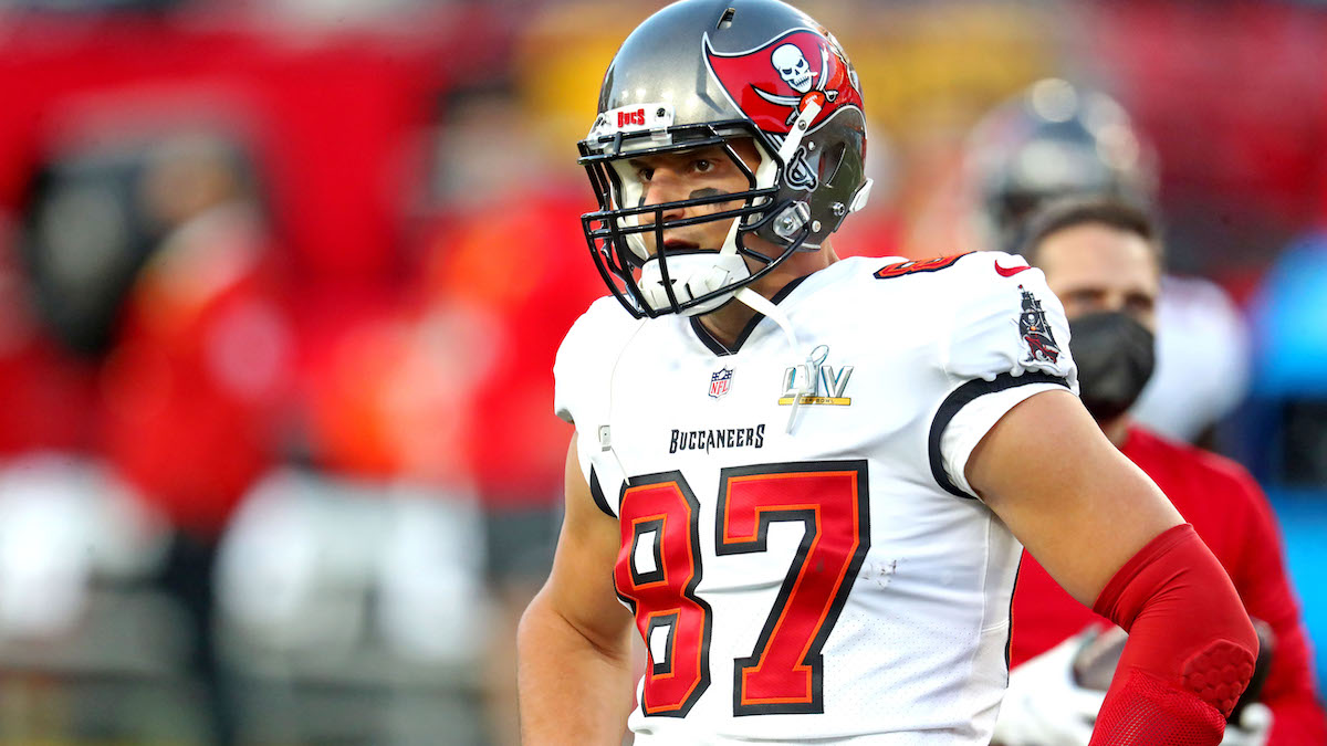 Rob Gronkowski To Rejoin Tom Brady, Bucs On One-Year Deal