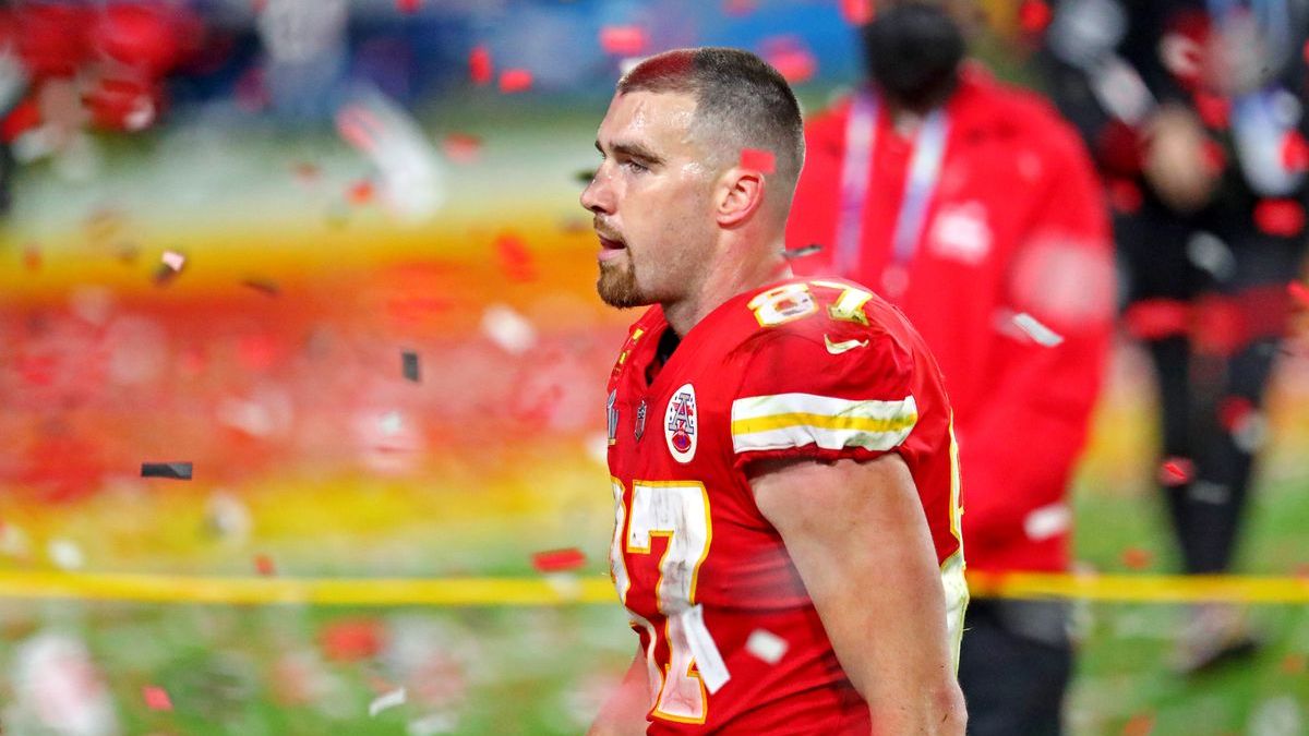 What Mic'd Up Travis Kelce Told Tom Brady After Super Bowl LV - NESN.com