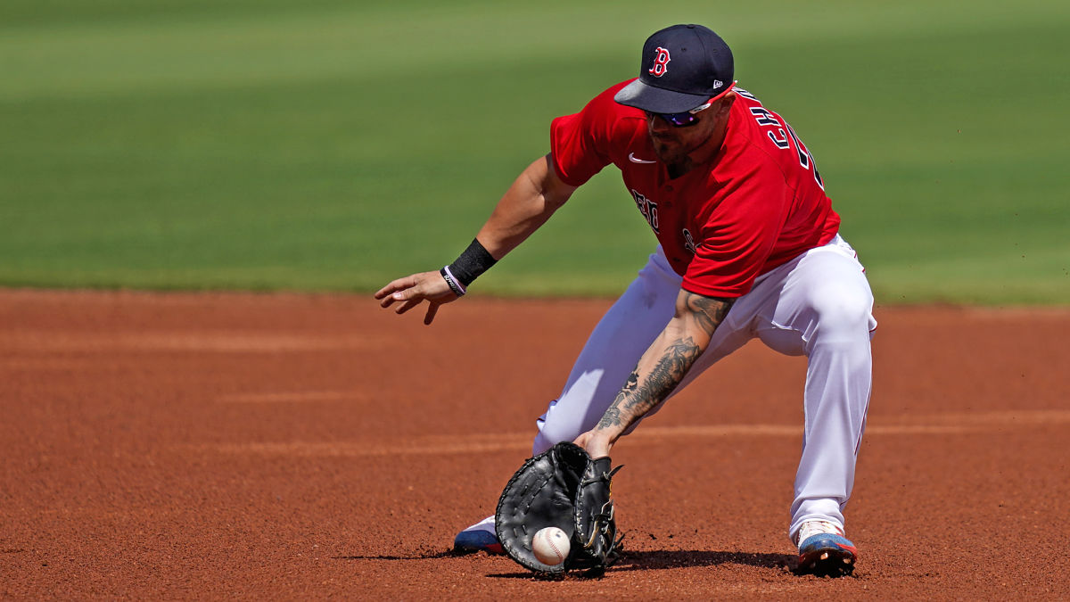 Michael Chavis Embracing 'Awkward Situation' With Red Sox In 2021