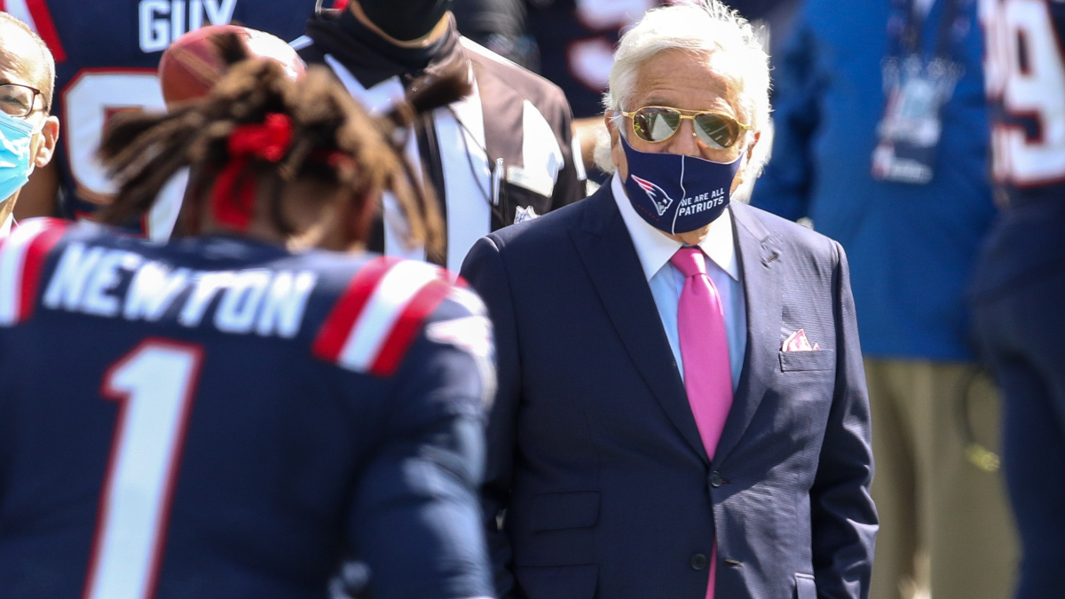 Robert Kraft Dishes On Cam Newton, Jarrett Stidham, Patriots' QB Plan