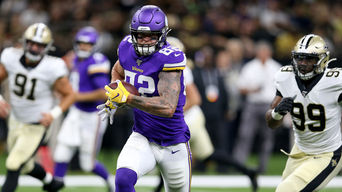 Vikings Release Kyle Rudolph; Tight End Available On Open Market