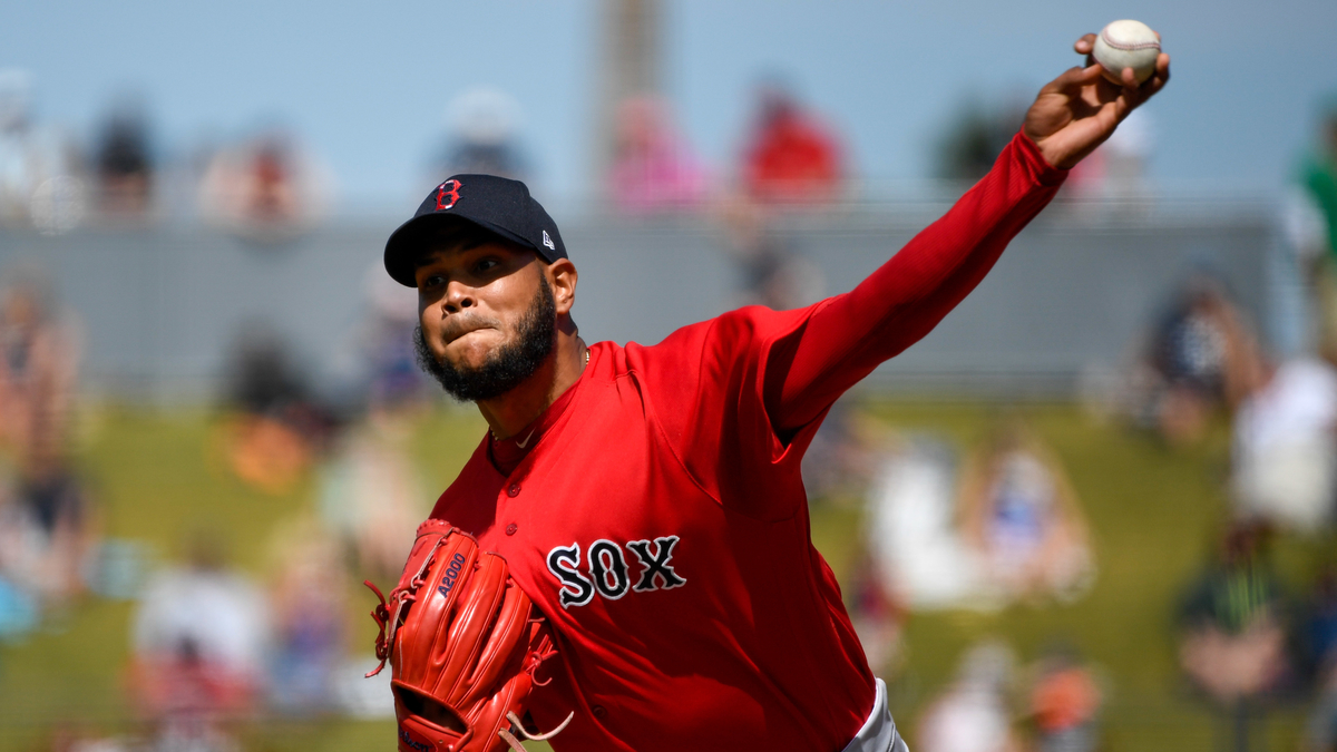 Watch Footage From Red Sox's Eduardo Rodriguez's Simulated Game