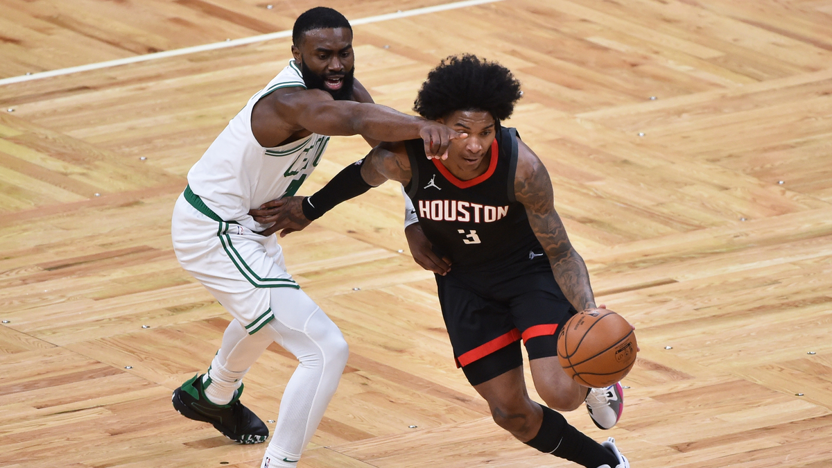 Jaylen Brown Won't Return To Celtics-Rockets With Left Knee Contusion