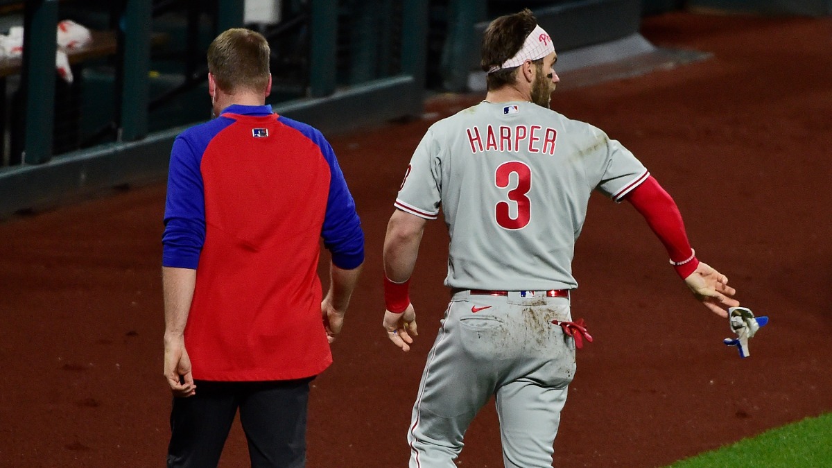 Bryce Harper Provides Update After Phillies Star Takes Pitch To Face