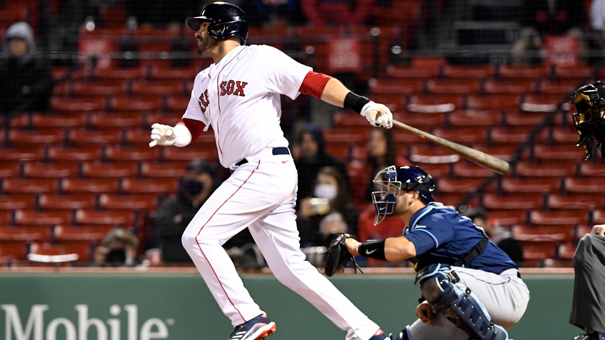 Watch J.D. Martinez Hit Walk-Off Double In 12th Inning Vs. Rays