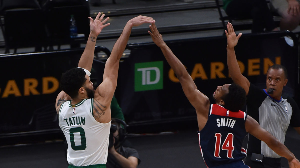 Nick Wright (Of Course) Downplays Jayson Tatum Hype After 50 Points